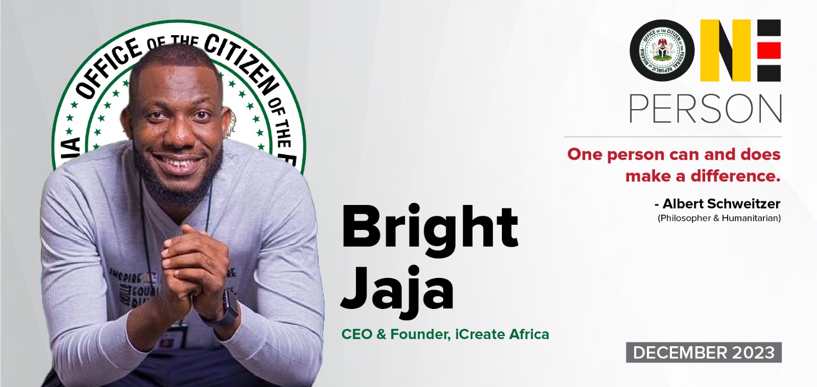 oneperson – Celebrating People